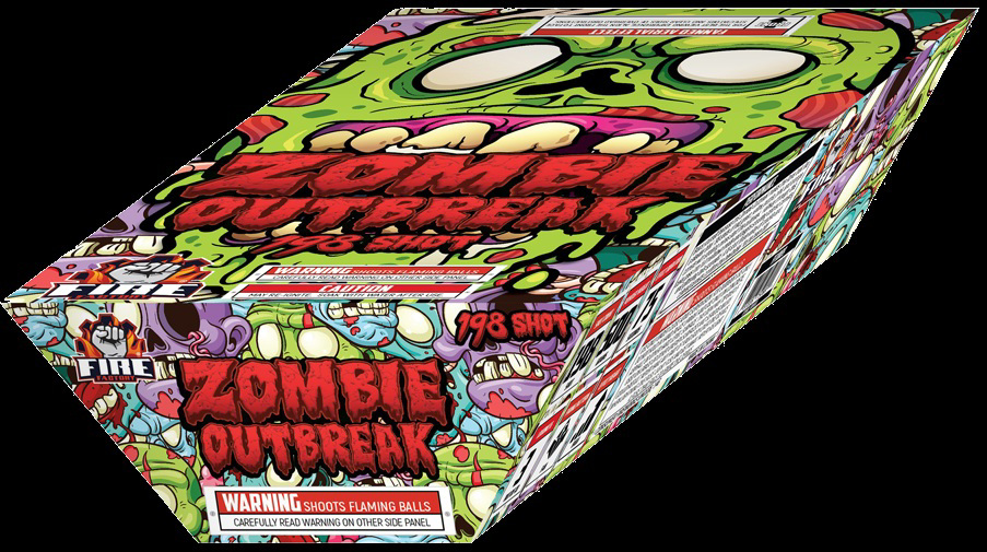 Zombie Outbreak 198-shot – Crossroads Fireworks Quad Cities Superstore